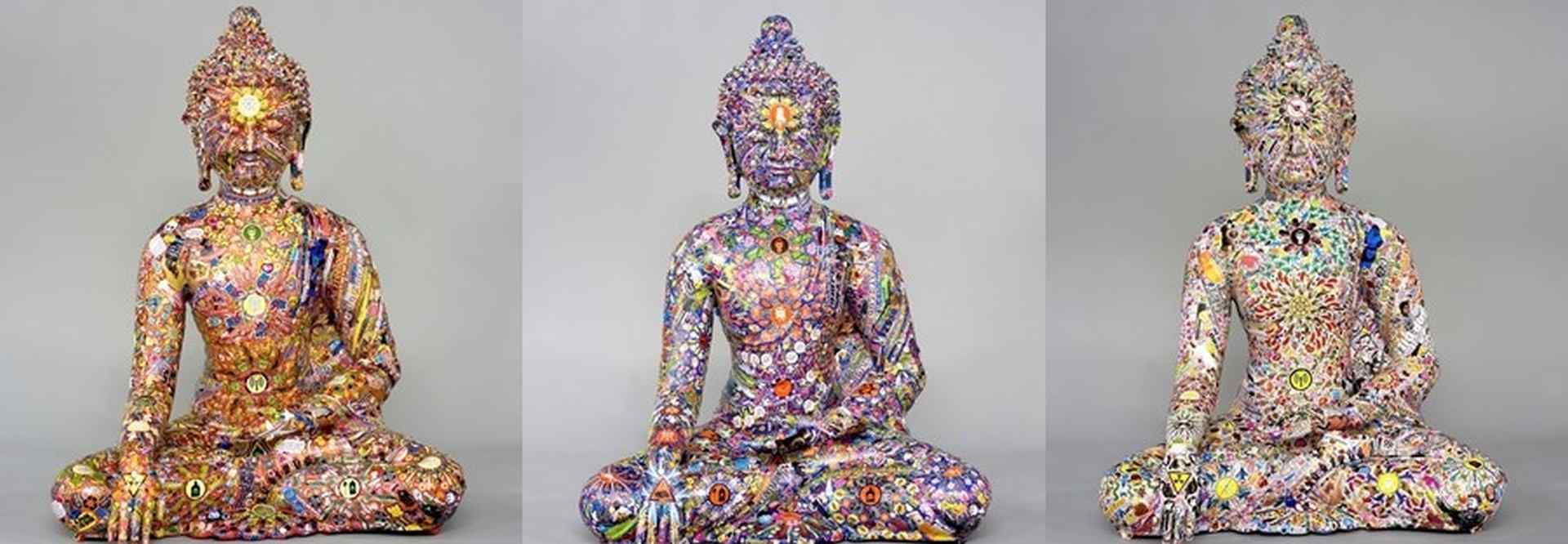 Fascinante arte de Gonkar Gyatso